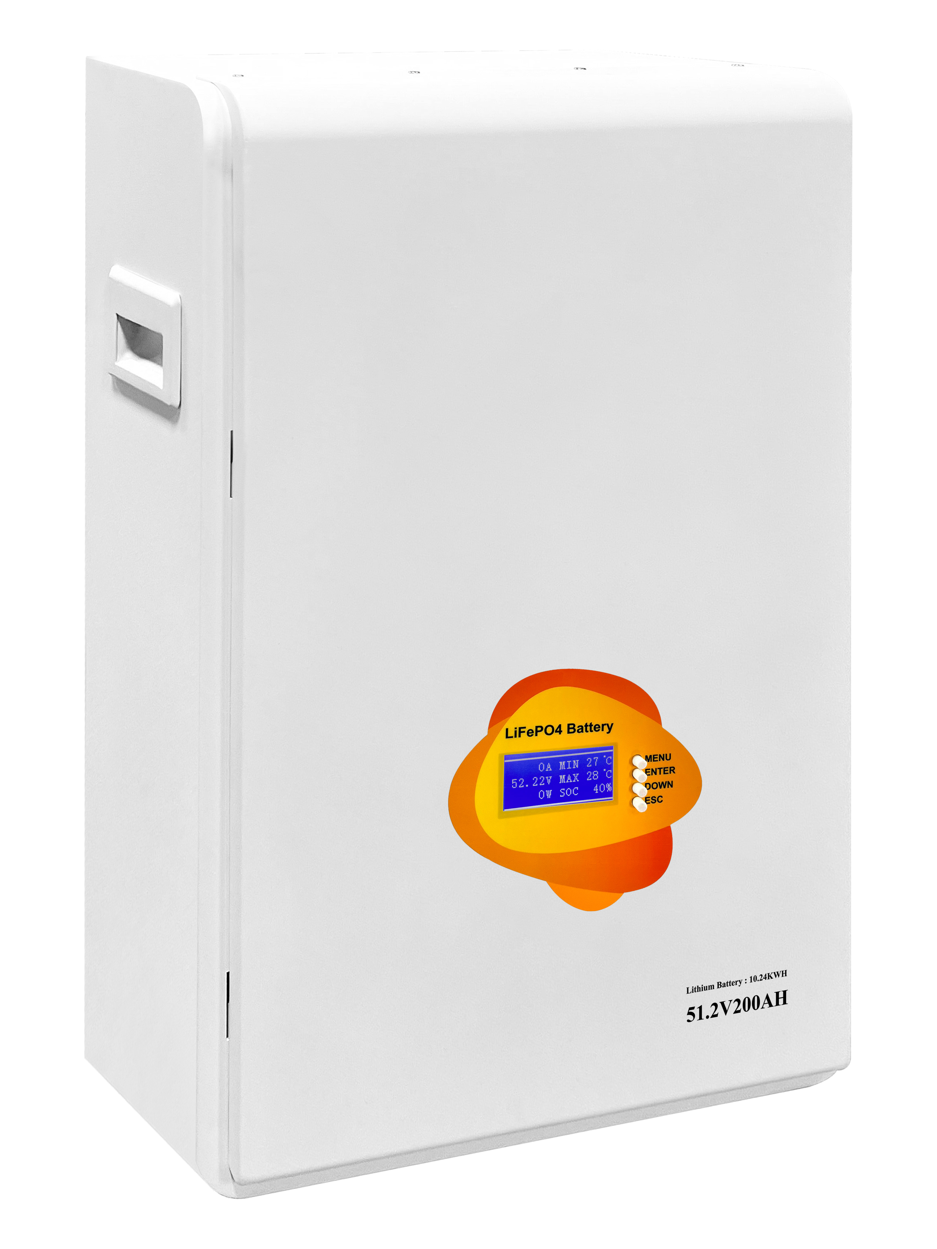 Home Solar Energy System Lifepo4 6000 Cycles 10k wh 51.2v 200ah Lithium ...